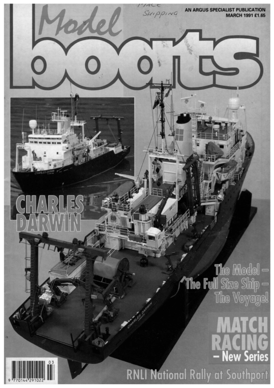 Model Boats: Volume 41, Issue 481 – March 1991 – US VMYG