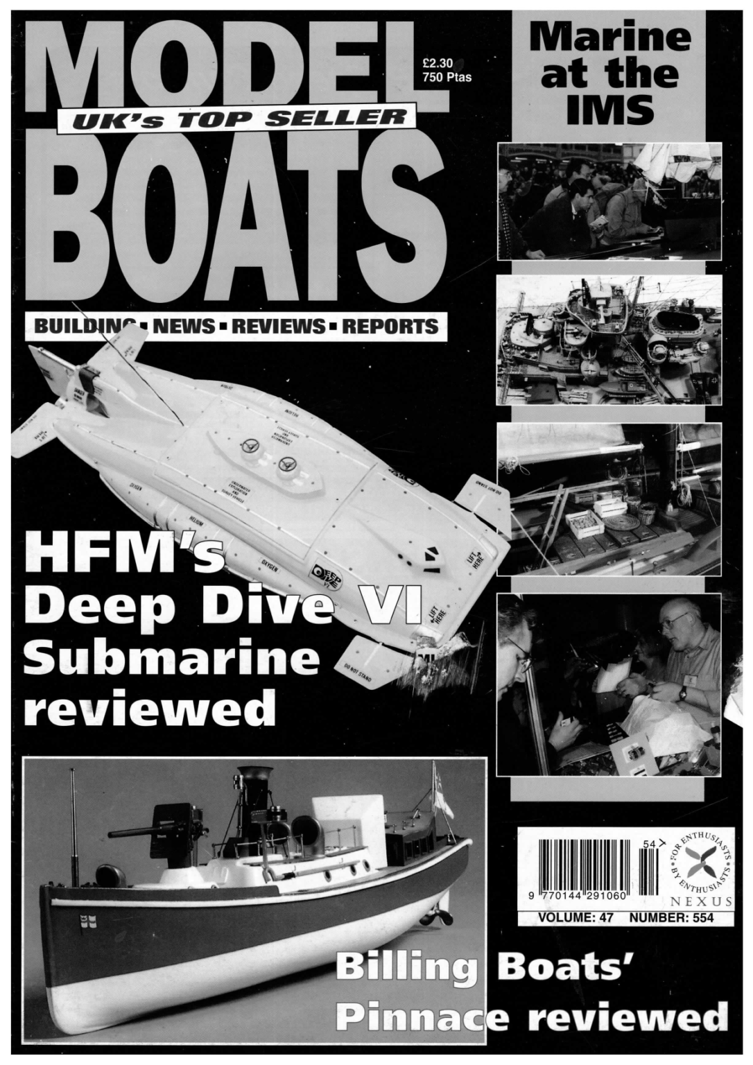Model Boats: Volume 48, Issue 554 – March 1997 – US VMYG